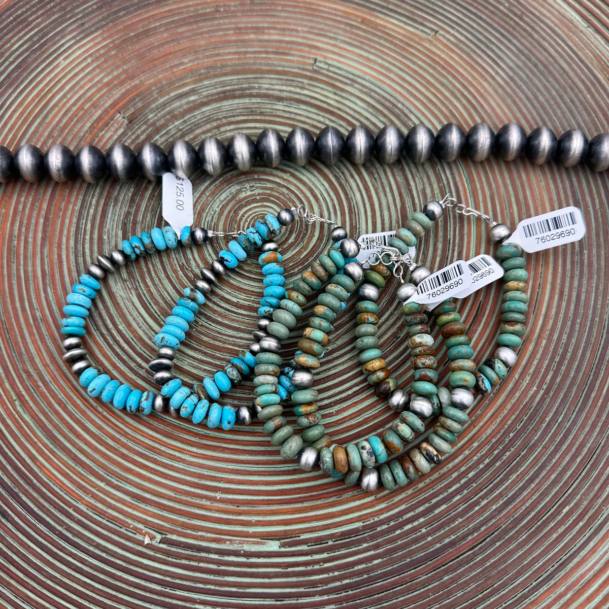 Pearl + Turquoise Bead Bracelets – Two Rivers Trading