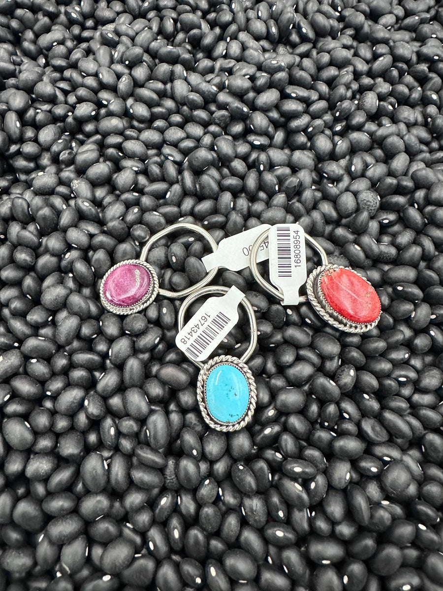 Assorted Single Stone Key Chains – Two Rivers Trading